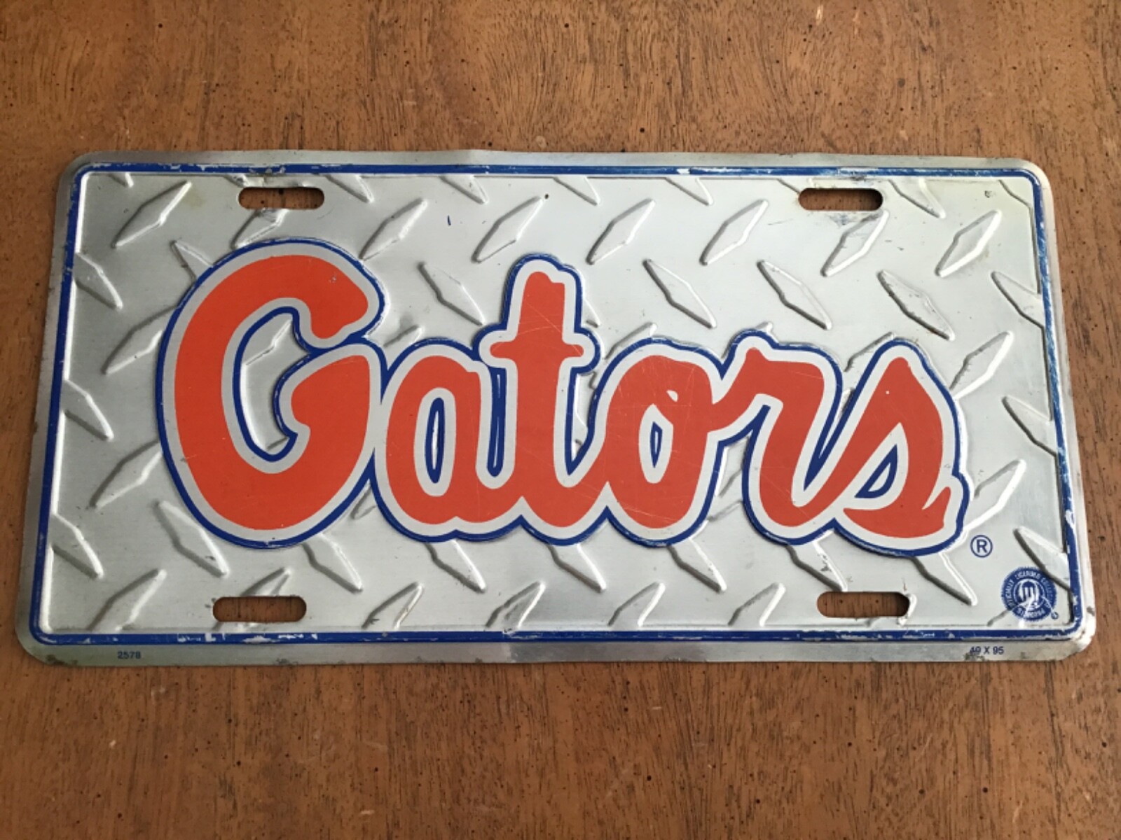 Gators University of Florida License Plate Booster Vintage Novelty ...