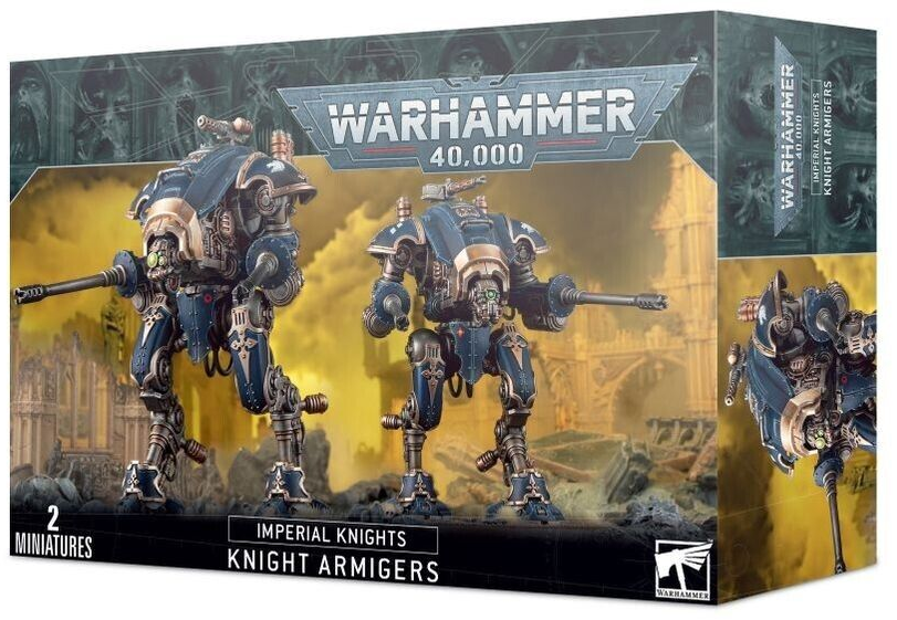 WARHAMMER 40,000 IMPERIAL KNIGHTS: KNIGHT ARMIGERS / ARMIGER HELVERINS ...