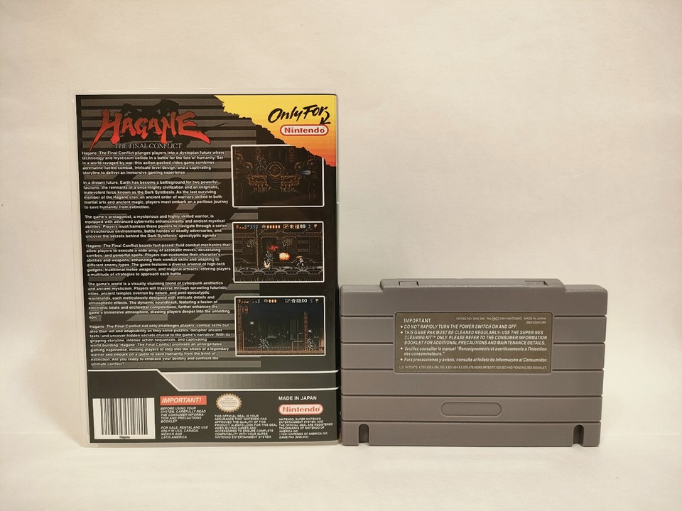 Hagane The Final Conflict Super Nintendo | eBay