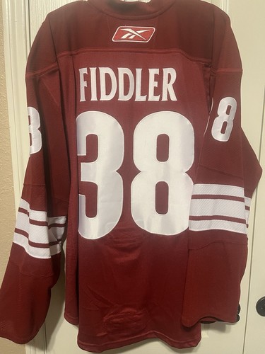 Vern Fiddler Phoenix Coyotes 2010/2011 Set 2 Home Game Worn Jersey | eBay