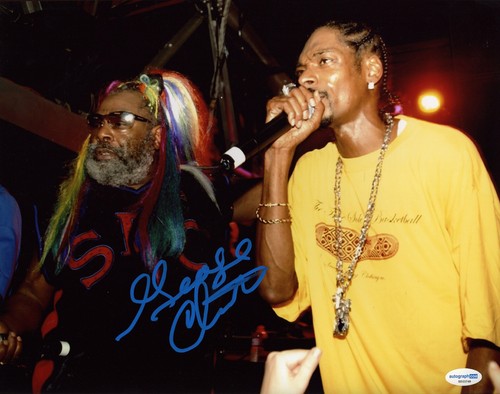 George Clinton "Parliament Funkadelic" AUTOGRAPH Signed 11x14 Photo B ...
