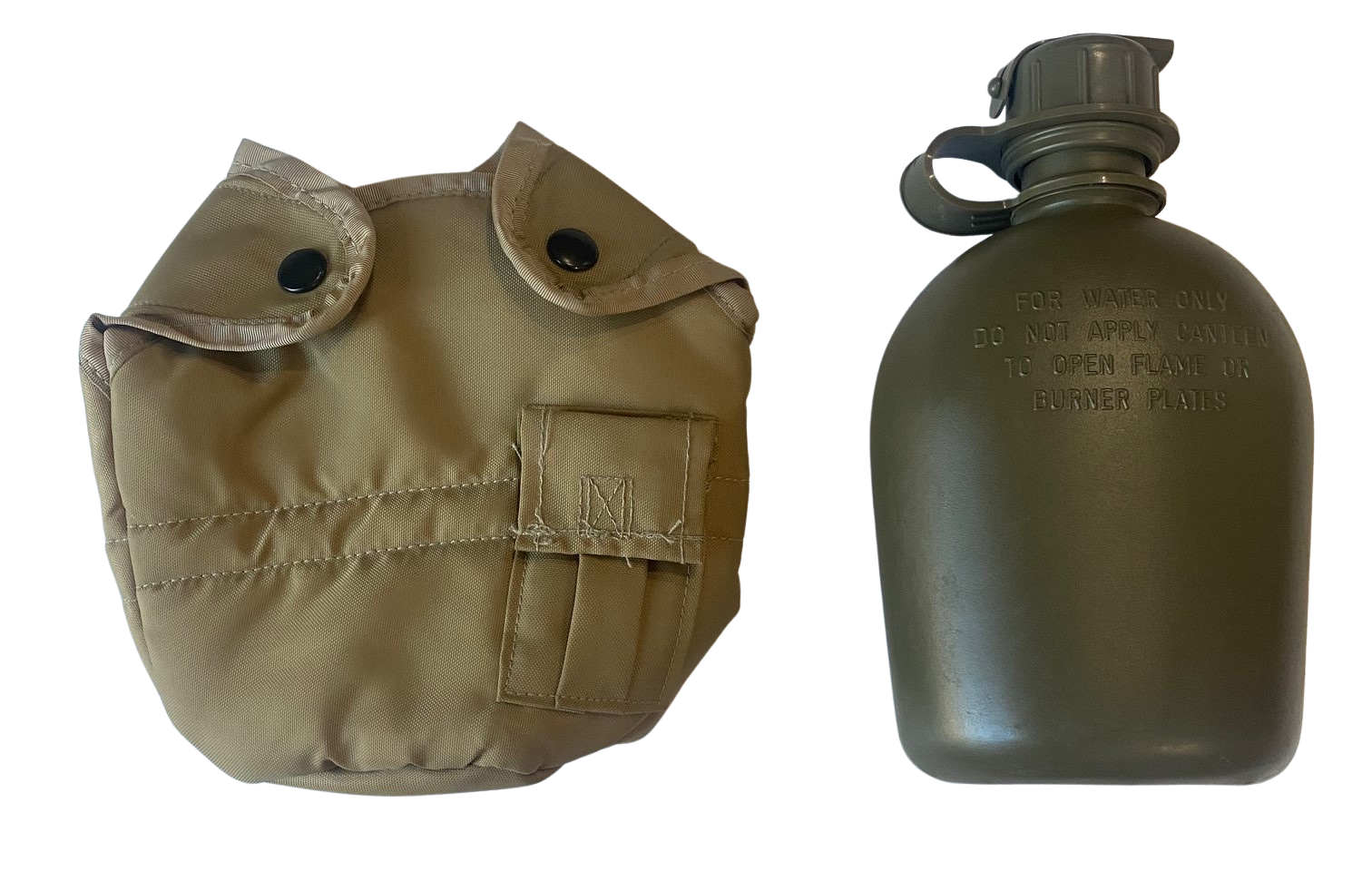 USGI ALICE 1QT Canteen Cover with Canteen Desert Tan "NEW" | eBay