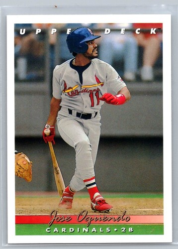 1992 UPPER DECK CARD # 84 Jose Oquendo - St. Louis Cardinals | eBay