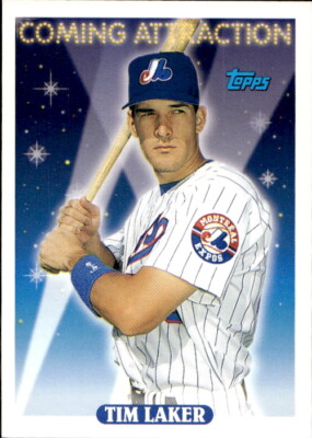 1993 Topps Tim Laker 816 RC Montreal Expos | eBay