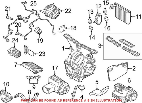 Genuine OEM HVAC Heater Hose Outlet Tube for Mini 64113422667 | eBay