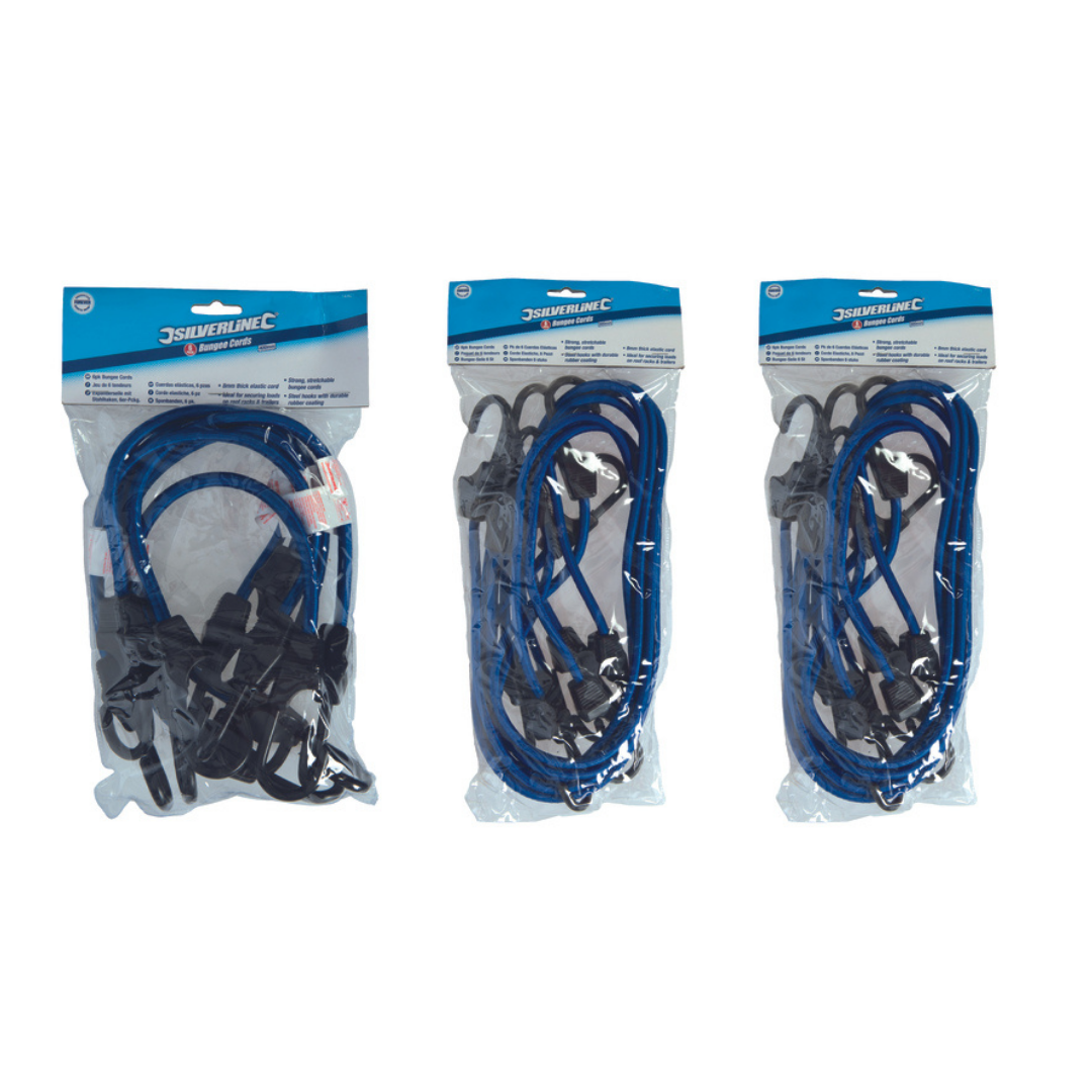 Bungee Cords Sets Strong Stretchable Elasticated Cords Heavy Duty Braid ...