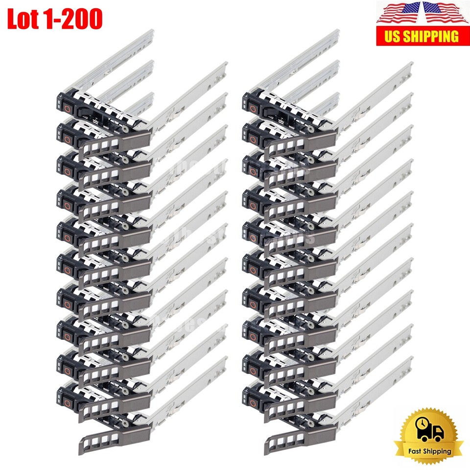 Lot 2.5" 8FKXC Drive Caddy for Dell PowerEdge R630 R720 R620 T430 T630 ...