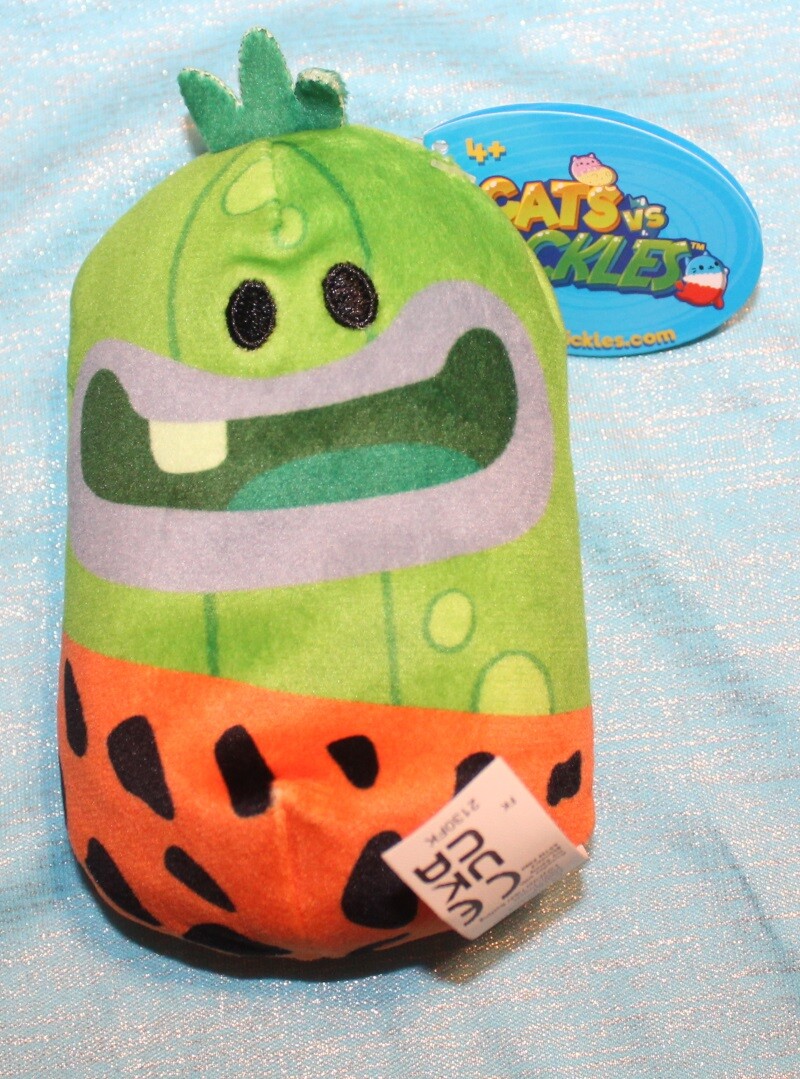 New CATS vs. Pickles - Gold wave - Neander-Dill pickle- plush toy #298 ...