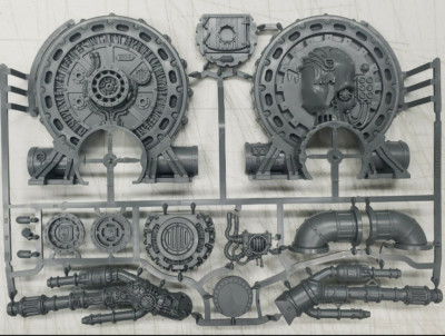 40K 1x Haemotrope Reactor sprue Sector Mechanicus Warhammer Terrain ...