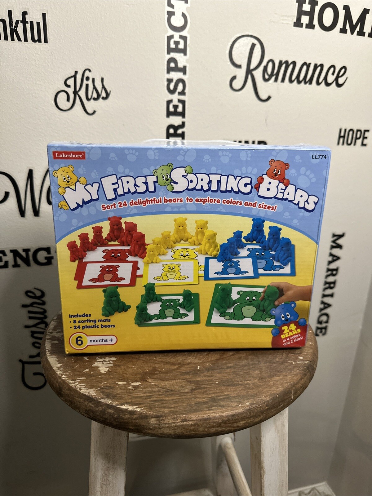 Lakeshore My First Sorting Bears 24 Bears Includes 8 SortingMats 24 ...