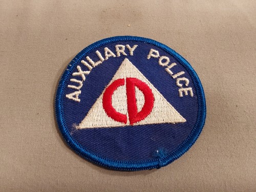 WWII ERA US Home Front Civil Defense Auxiliary Police Patch | eBay