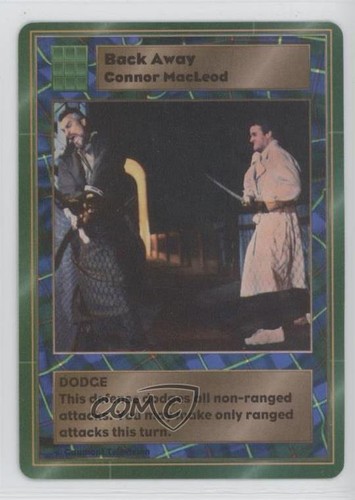 1996 Highlander - The Card Game Base Back Away Connor MacLeod 2qs | eBay