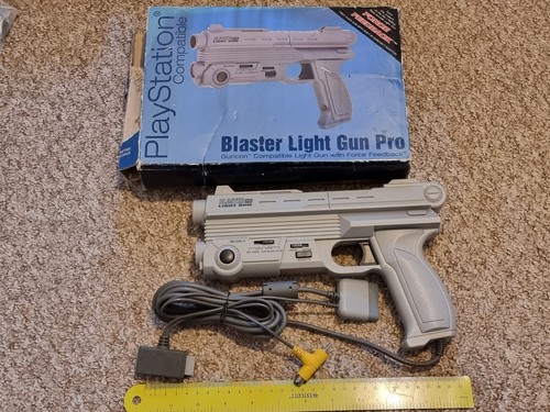 SONY PLAYSTATION 1 PS1 PS2 LIGHT GUN PISTOL Game Controller Blaster Pro ...