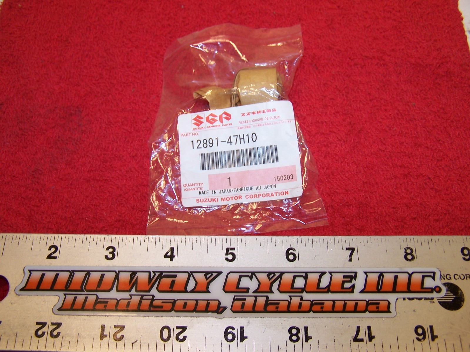 SUZUKI GSXR1000 VALVE TAPPET 12891-47H10 GSXR 1000 GSX R1000 RMZ250 RM ...