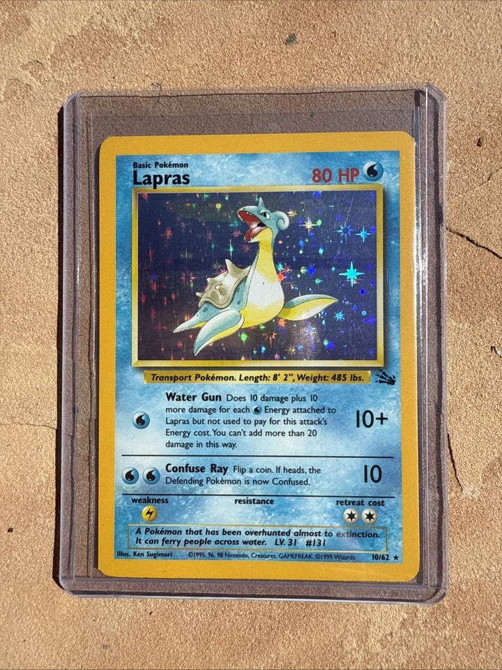 Pokémon Lot Of 7 Holo Vileplume Poliwrath Alakazam Ampharos Chansey ...