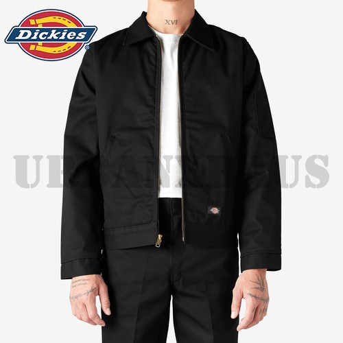 Dickies Men's JT75 Unlined Eisenhower Zip Up Work Jacket S-5XL | eBay