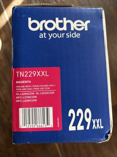 Genuine Brother TN229XXL Magent Super-Hi-Yield Toner L3295 L8245 L3780 ...