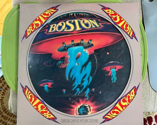 BOSTON DEBUT 1st ALBUM LIMITED PICTURE DISC 1976 VINYL RECORD ALBUM LP ...
