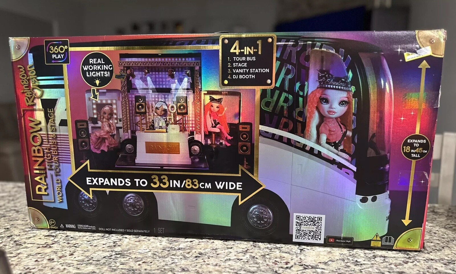 Rainbow High World Tour Bus and Stage | eBay