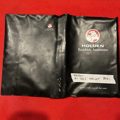 HOLDEN DEALERSHIP WORKSHOP SERVICE DEALERSHIP WALLET LOGBOOK BK195 ...