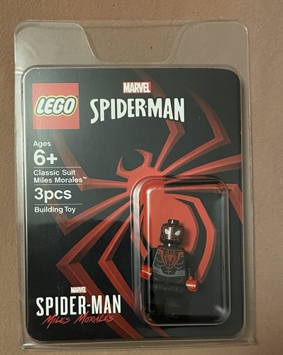 LEGO PS5 Playstation Classic Suit Spider-Man Miles Morales Mini Figure ...
