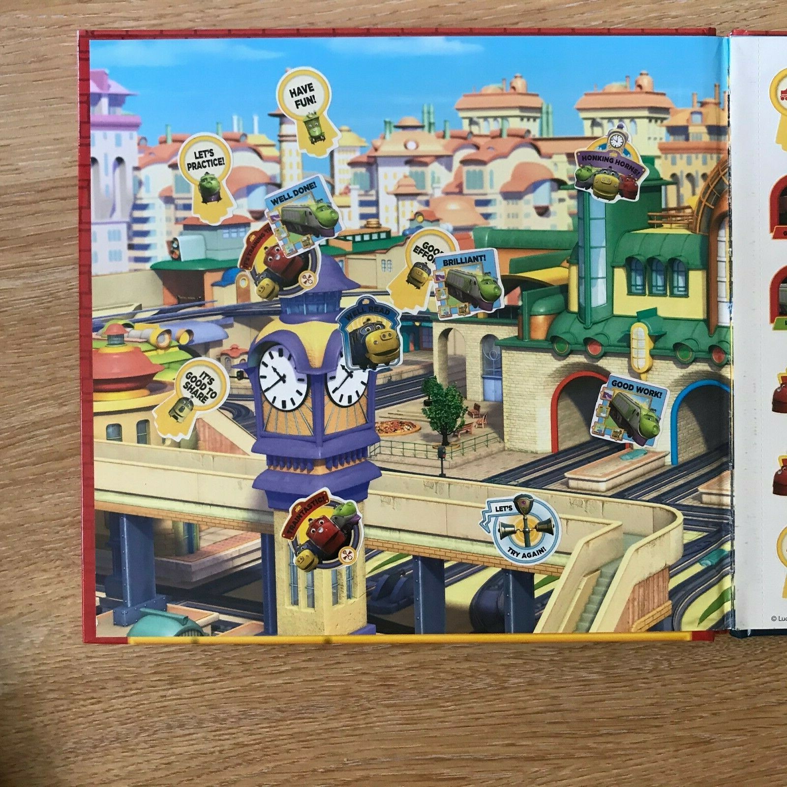 Chuggington Storybook: Wake Up Wilson & Braking Brewster - Stickers Are ...