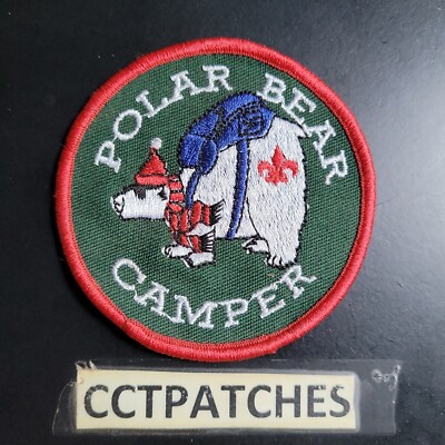 POLAR BEAR CAMPER BSA BOYS SCOUT PATCH | eBay