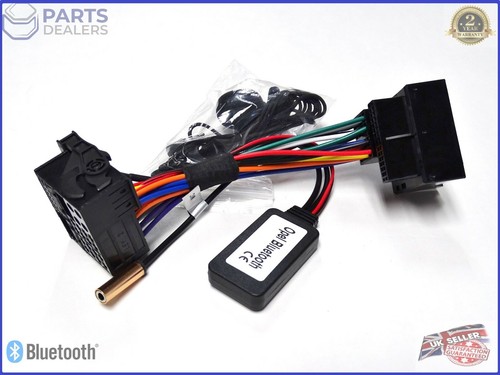 BLUETOOTH AUX ADAPTER for VAUXHALL CORSA ASTRA ZAFIRA MERIVA CD30 MP3 ...