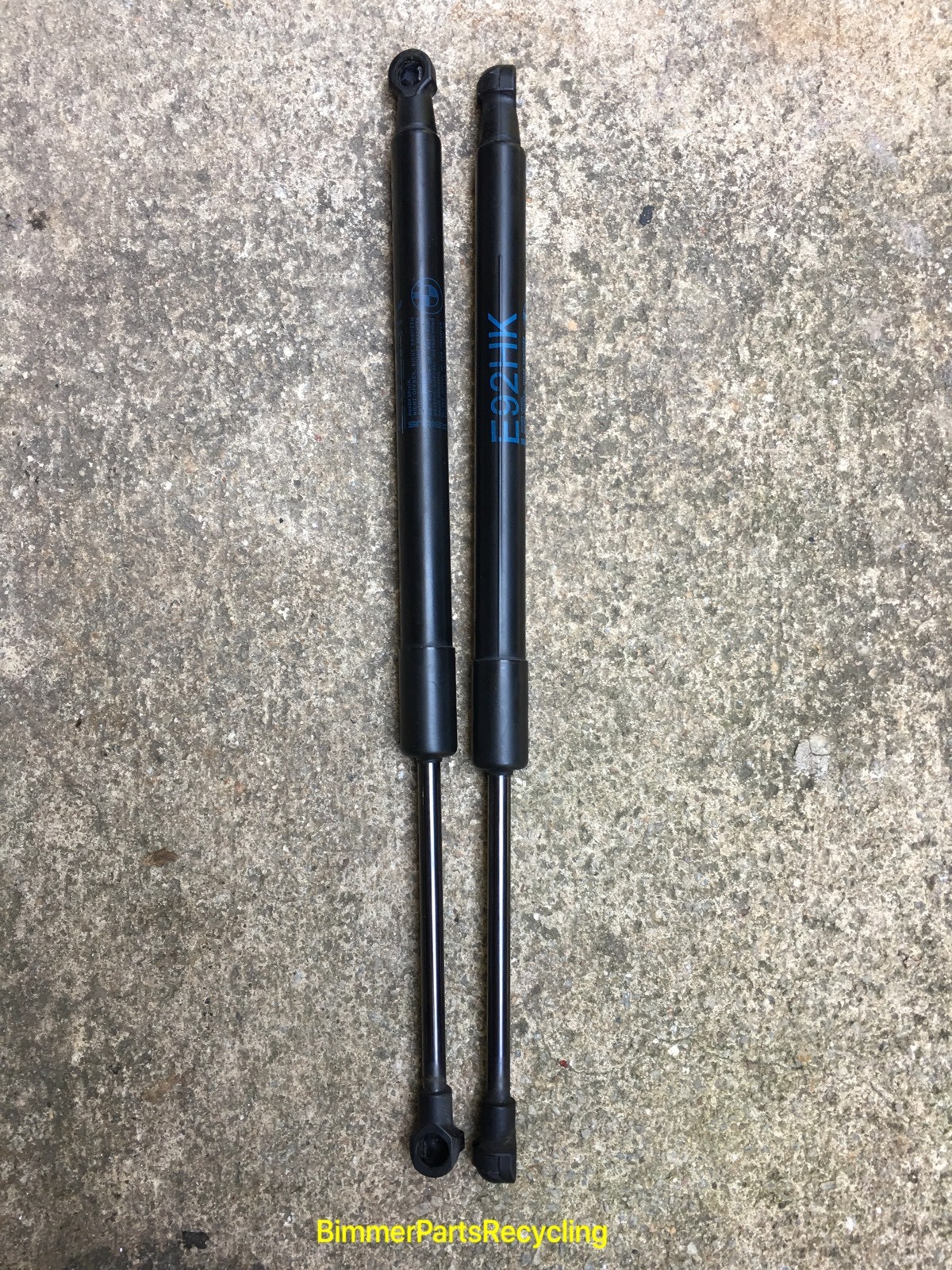 06-10 BMW E92 335i 328i Rear Trunk Lid Boot Spring Strut Shocks OEM ...