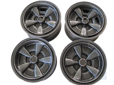 Set 4 15"x7" 1970-1981 Chevelle Camaro 5-spoke rally wheels GM 3983045 ...