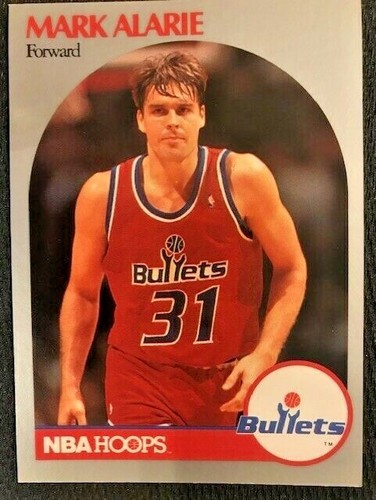 NBA - 1990 NBA Hoops Mark Alarie - Washington Bullets | eBay