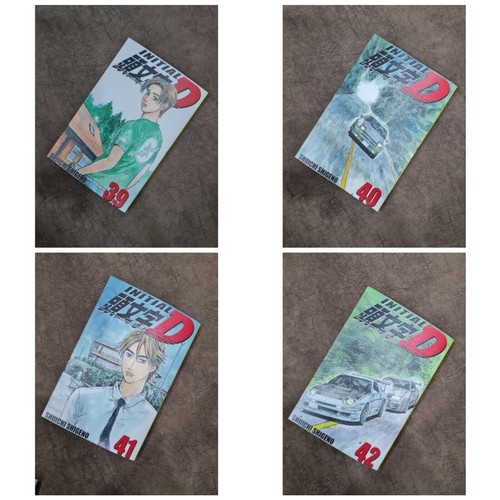Initial-D Manga Comic Volume 31 -48 END English Version Set | eBay