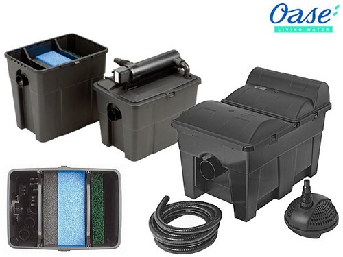 Oase Pontec Multiclear Set 5000 8000 Garden Pond Pump & UV Water Filter ...
