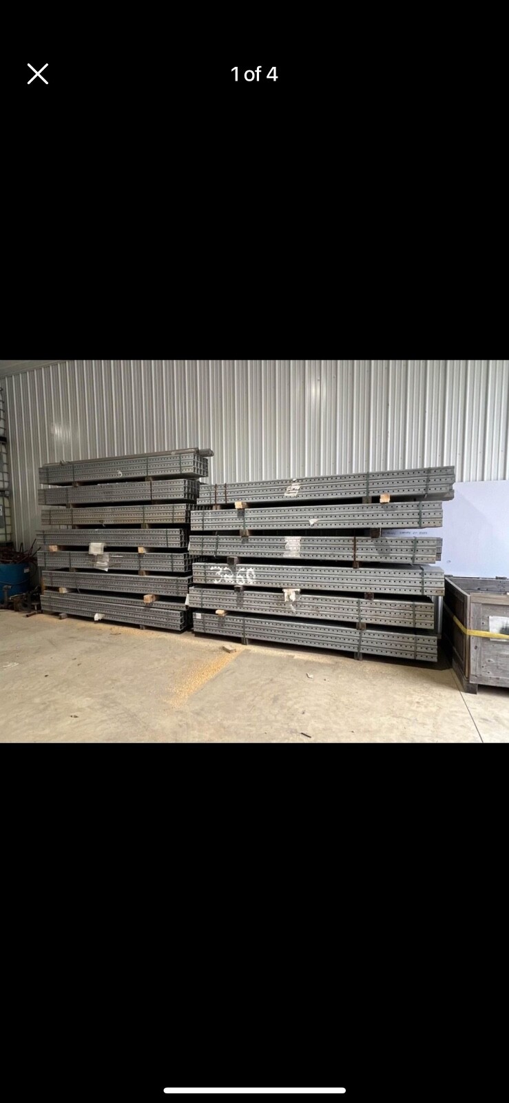 Hilti MI-90 Heavy Duty Channel Galvanized Height 3.5” Length 9.8’ 3 M ...