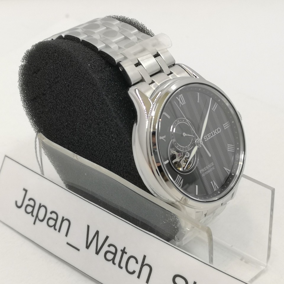 SEIKO PRESAGE BASIC SARY093 Black Mechanical Automatic Men's Watch New ...