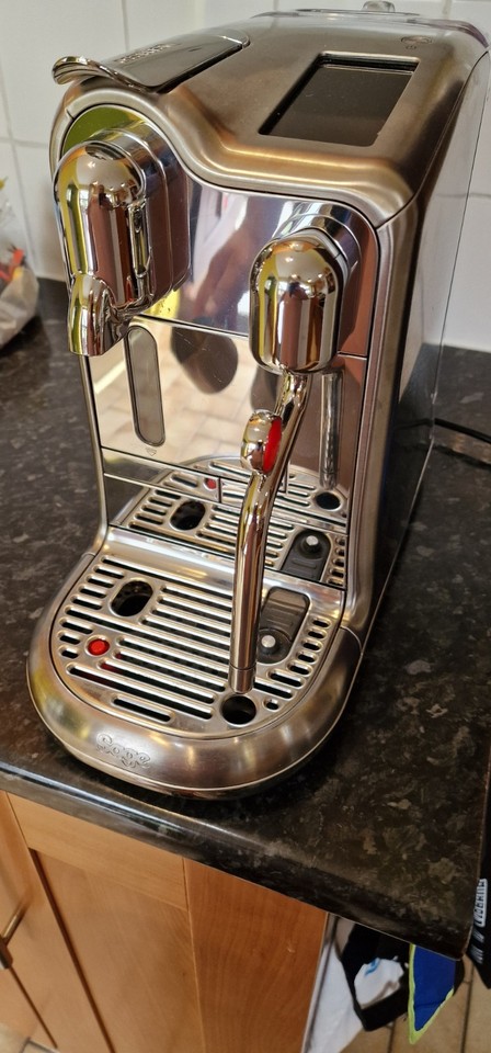 Sage Nespresso Creatista Pro Pod Coffee Machine Silver | eBay UK
