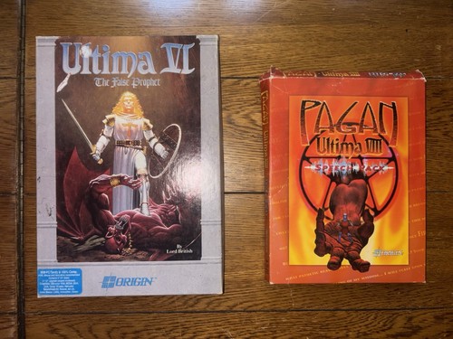 Vintage Ultima 6 False Prophet Ultima 8 Pagan Speech Pack Lot LOOK! | eBay