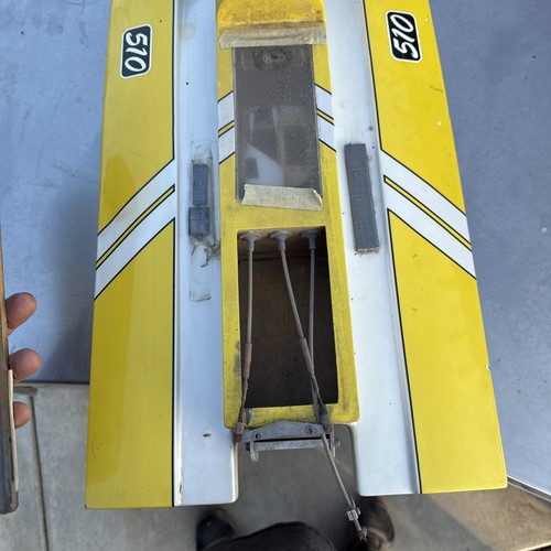 PRATHER LAP CAT RACING RC TUNNEL HULL BOAT 32"INCH NITRO | eBay