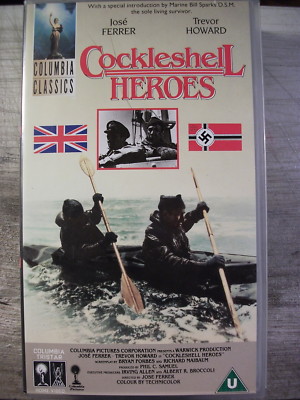 Cockleshell Heroes (VHS Tape, 1994) Jose Ferrer/Trevor Howard | eBay