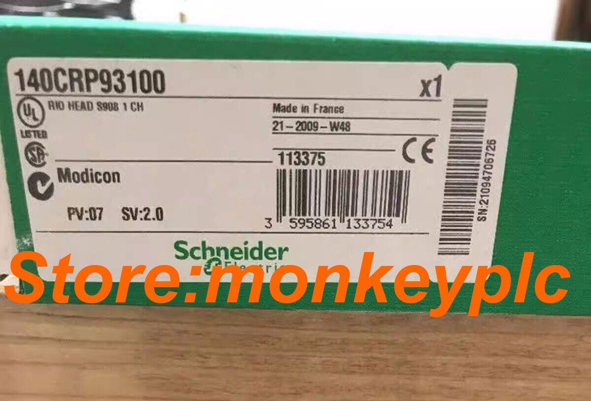 1 PCS Schneider 140CRP93100 Modicon RIO Head PLC Module 140CRP93100 New ...