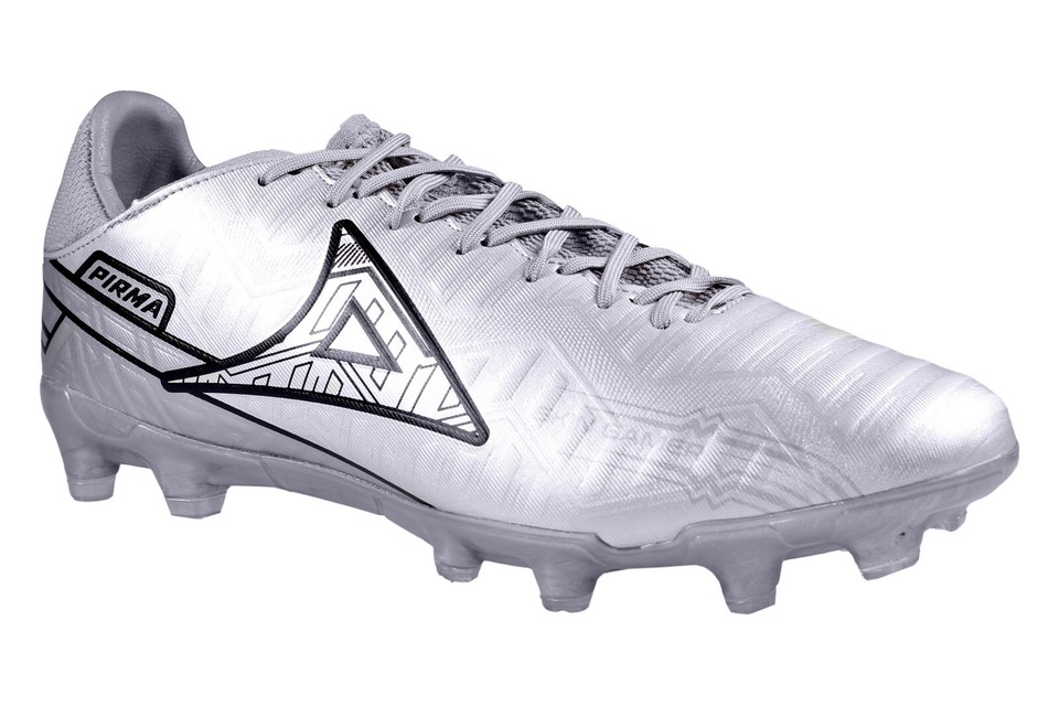 Pirma Men's Soccer Cleats Firm Ground Skin Gamer 3046 Color Silver ...