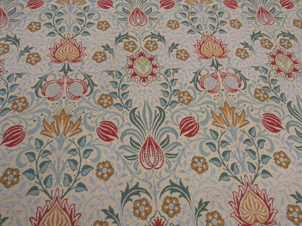 WILLIAM MORRIS TAPESTRY FABRIC Upholstery Curtains Cushion in 38 ...