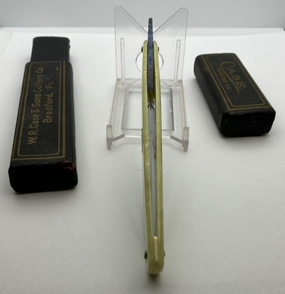NOS Blue Tang Case's Ace un-altered Straight Razor Bradford, PA USA ...