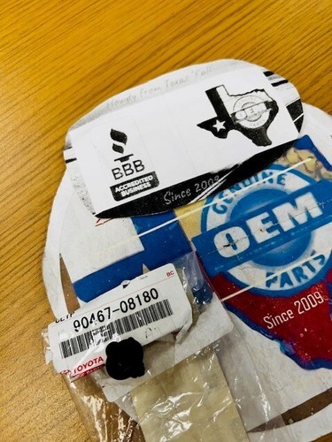 90467-08180 Toyota OEM Genuine CLIP(FOR FRONT BUMPER RETAINER) | eBay