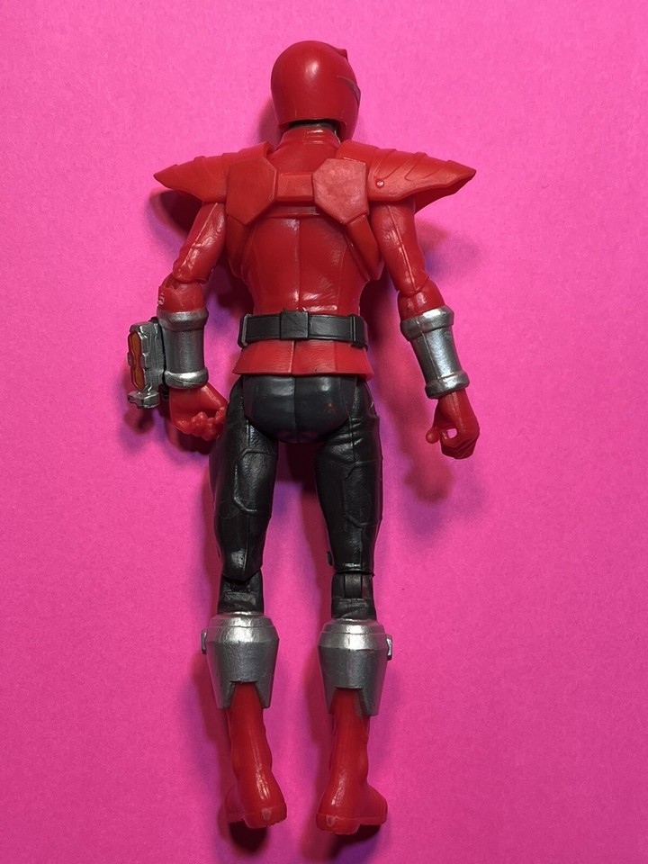 Power Rangers BEAST-X RED RANGER Beast Morphers Morph-X Key 6" Action ...