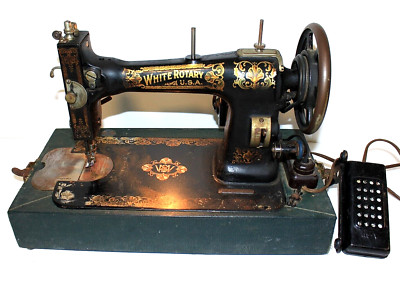 Sewing (Pre-1930) - White Rotary Sewing Machine