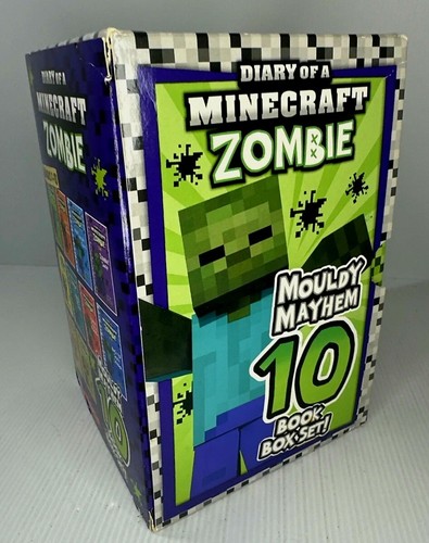 Zack Zombie 'Diary of a Minecraft Zombie' Mouldy Mayhem 10 Book Box Set ...