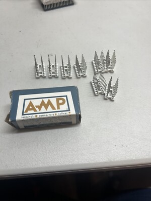 A-mp Connectors Lot Of 8 | eBay