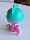 Littlest Pet Shop No # Frost Teal Pink Lucky Rooster Glow In The Dark ...