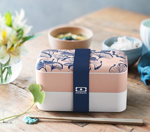 Monbento Original Graphic 1L Carry-on Lunch Bento Box Food Container ...